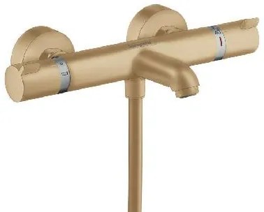 Hansgrohe Ecostat Comfort - Termostatická vanová baterie, kartáčovaný bronz 13114140