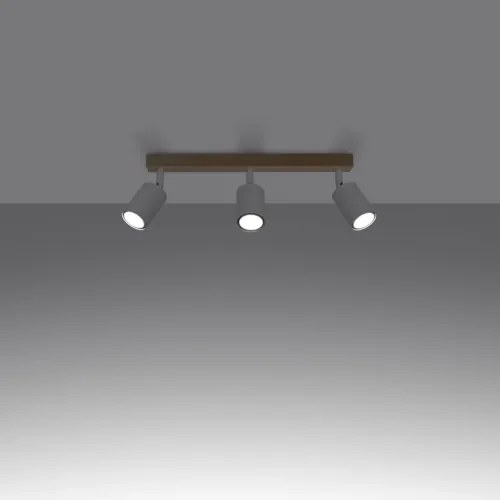Stropní svítidlo SOLLUX VERDO 3L bílé GU10 3x10W bez žárovky SL.1288