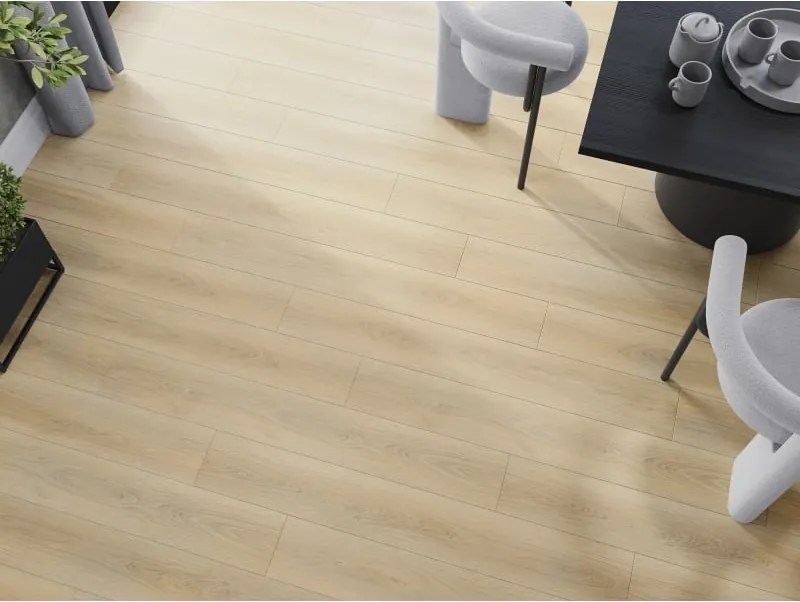Mexen Kinston vinylové panely 1240 x 182 mm SPC 6,5 mm, podložka IXPE 1,5 mm, 4 V-Fuga, Dub - F1057-1240-182-505-4V1-01
