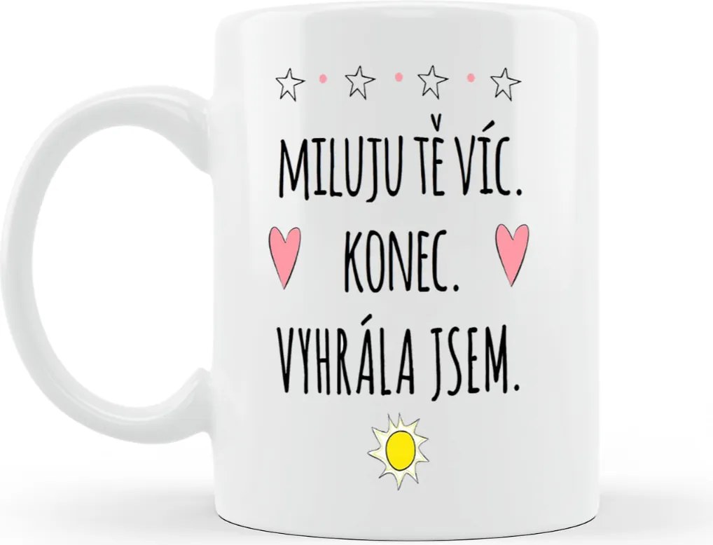Ahome Ahome CZ Hrneček Miluji Tě víc. VYHRÁLA jsem. 330 ml