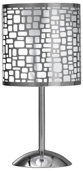 ONLI - Stolní lampa BRUCE 1xE27/15W/230V 40 cm matný chrom
