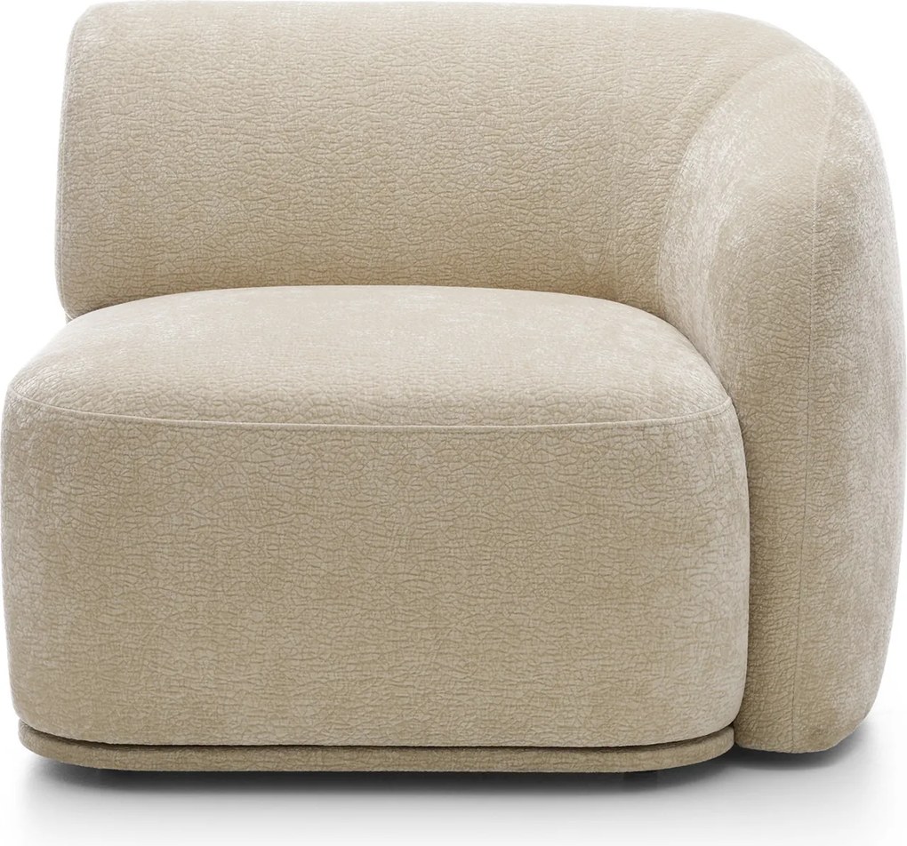 PCo Modul k sedací soupravě BONO 1L/1R 95 cm Roh pohovky: Levý roh, Barva látky: Modrá (Dress me 06)