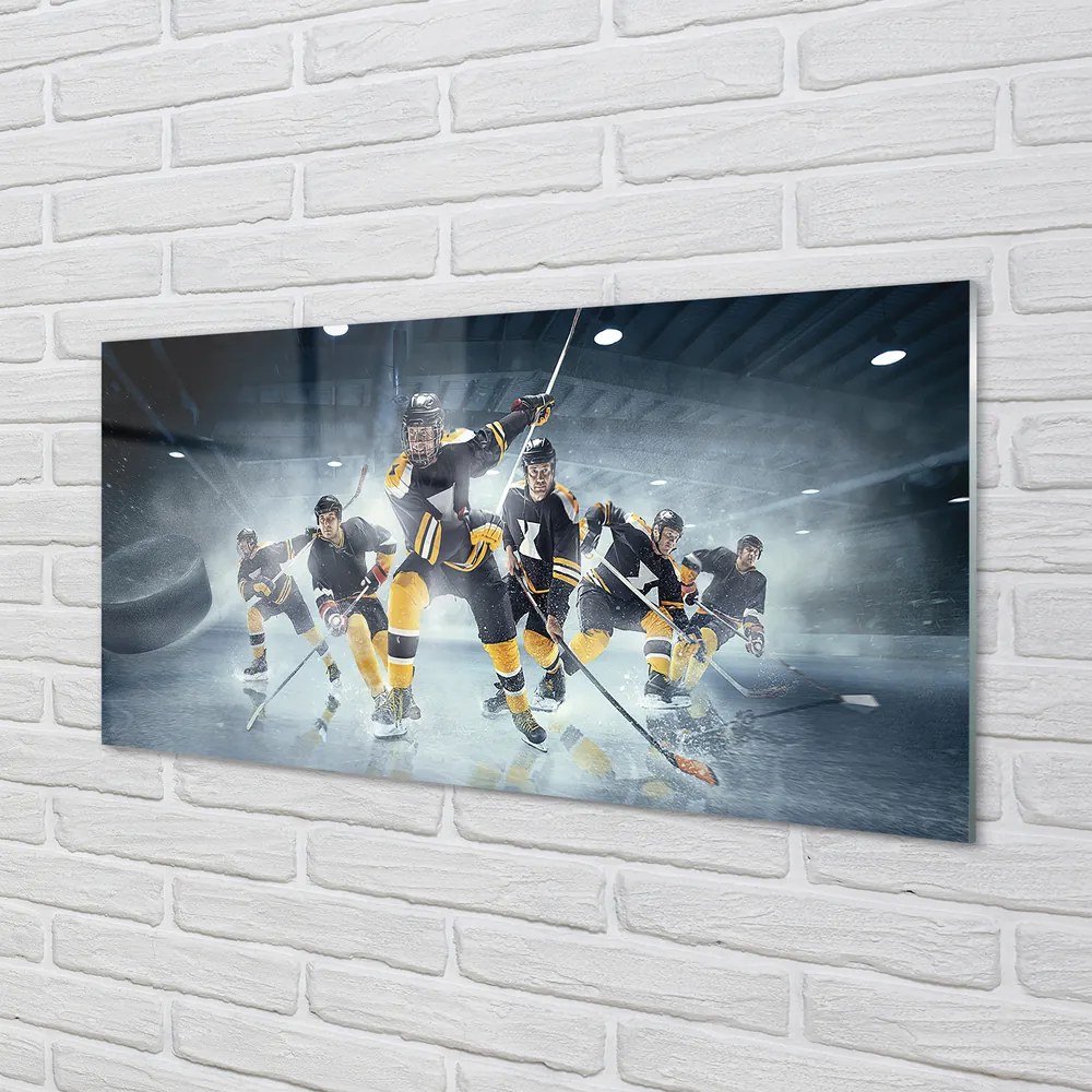 akrylový obraz Hokej 125x50 cm
