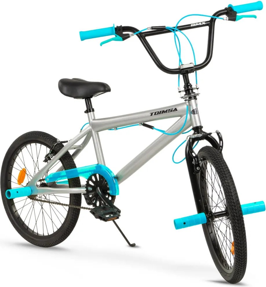 BMX kolo Toimsa BMX 20" Silver