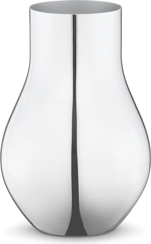 Georg Jensen Cafu Váza 21 cm Ocelová Stříbrná