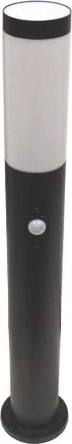 Venkovní lampa se senzorem LOPPA 1xE27/60W/230V 65 cm IP44 antracit