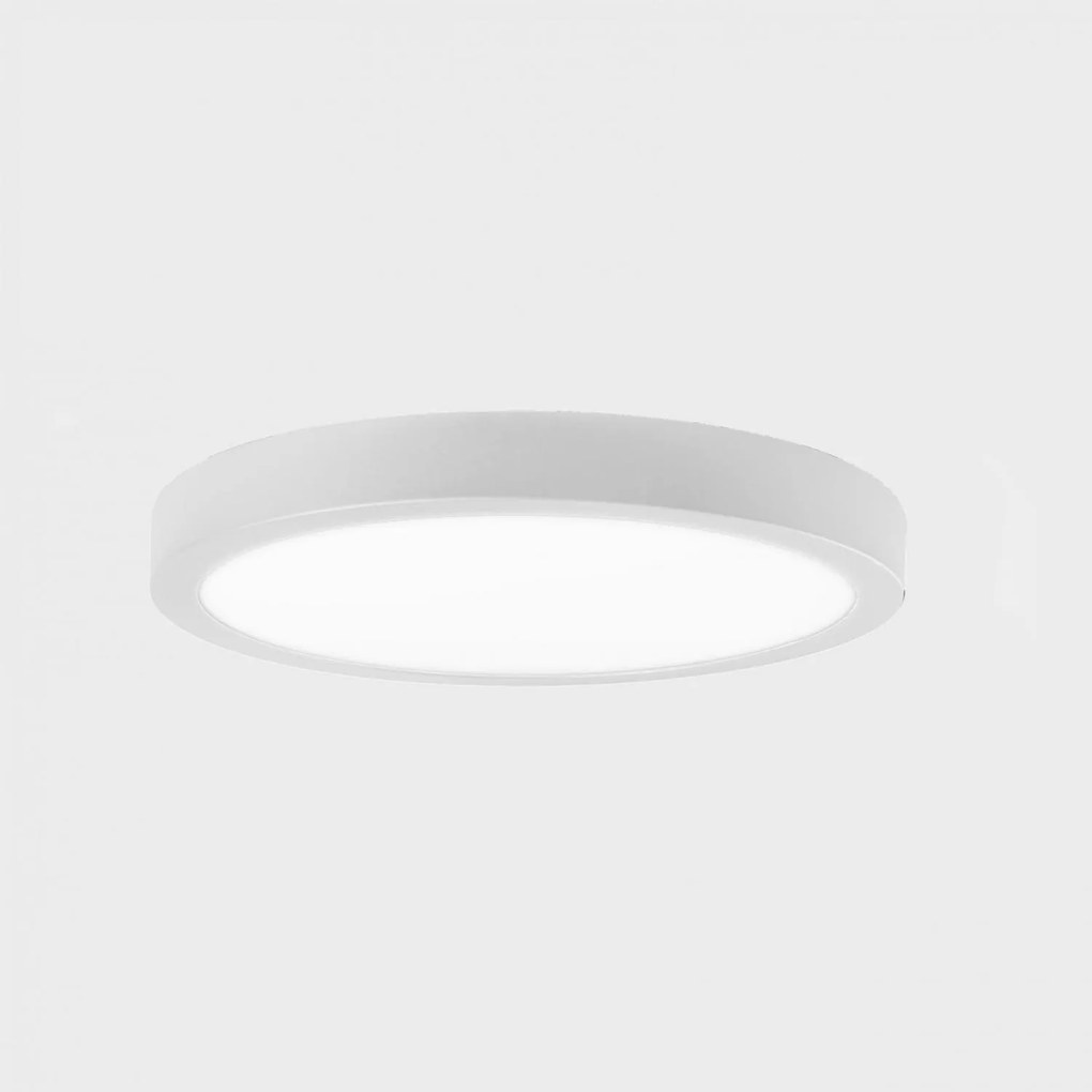 KOHL-Lighting Stropní LED svítidlo Disc slim ø 50 cm, bílé, 48W Teplota světla: Teplá bílá - 3000 K, Stmívání: DALI - Integrovaný zdroj