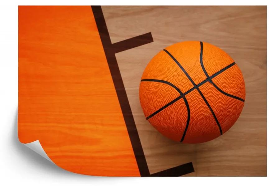 Fototapeta Basketbal Na Hřišti Hladký vinyl 416x254