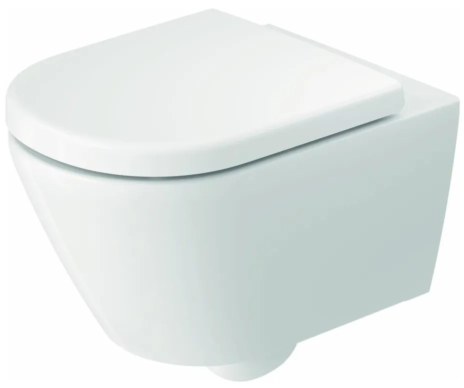 Duravit 49030900B2 - Závěsné WC s prkénkem D-CODE keramika/lesklá bílá