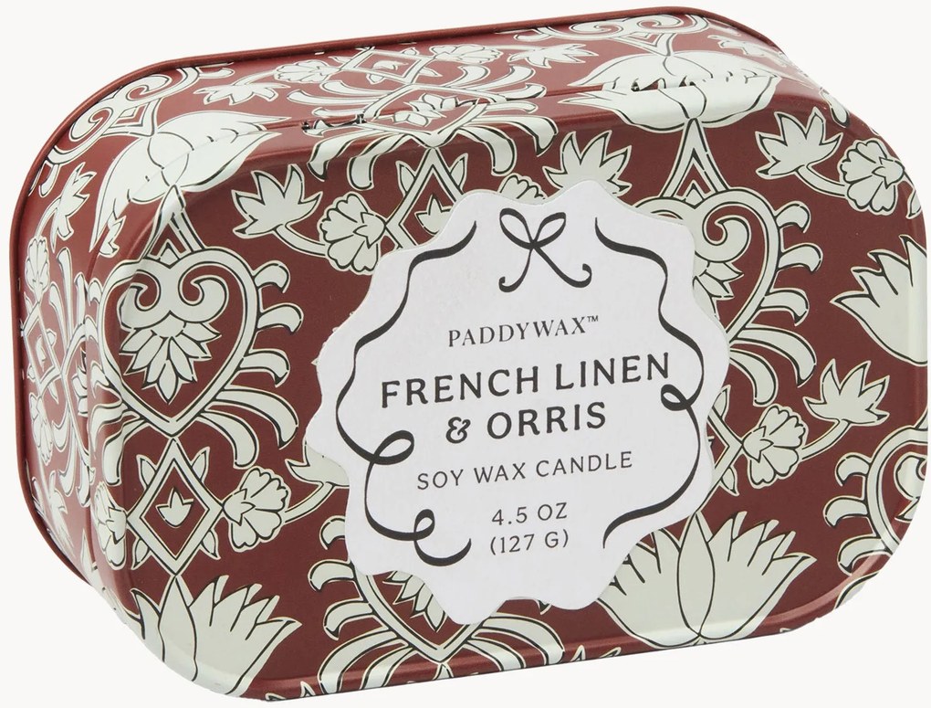 Vonná svíčka Cherie Crimson & Cream (francouzské lněné plátno, orris)