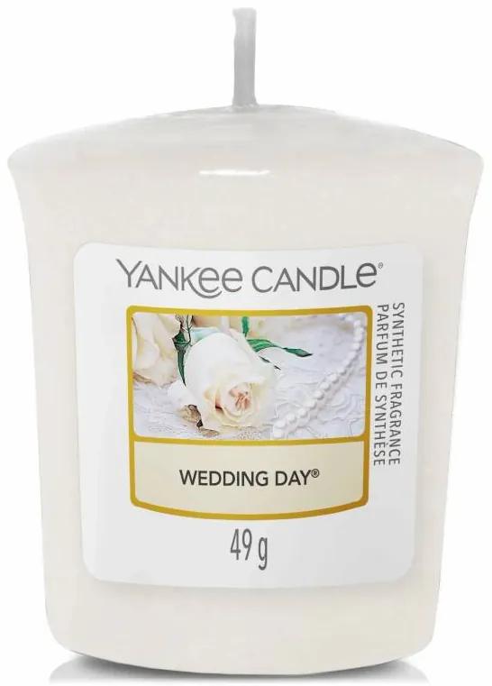 Yankee Candle – votivní svíčka Wedding Day (Svatební den), 49 g