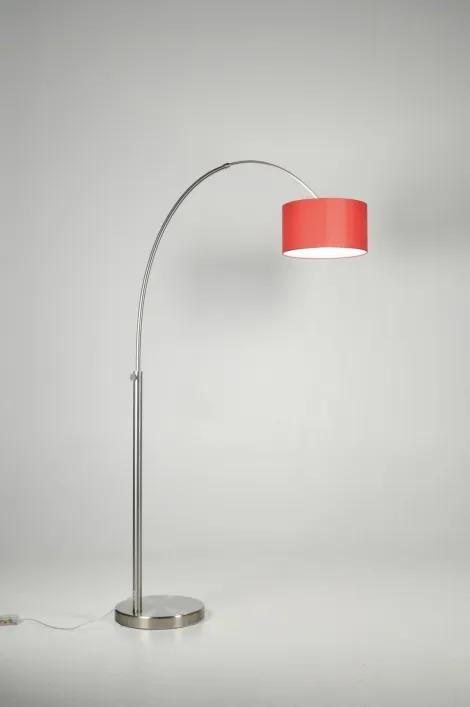 Stojací designová oblouková lampa Redbow