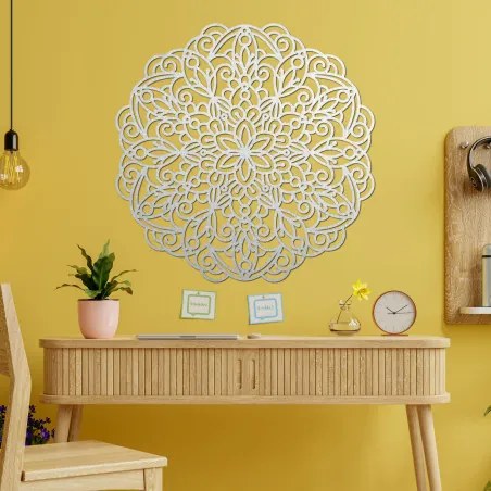 Dřevěná nástěnná dekorace mandala I SENTOP PR0248