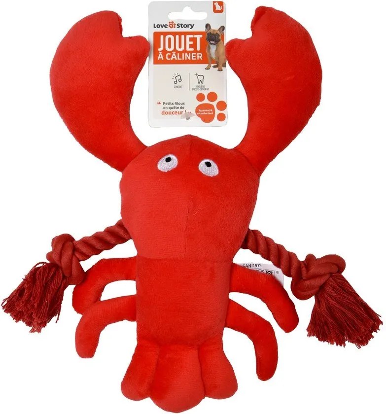Hračka pro psa Lobster – Love Story