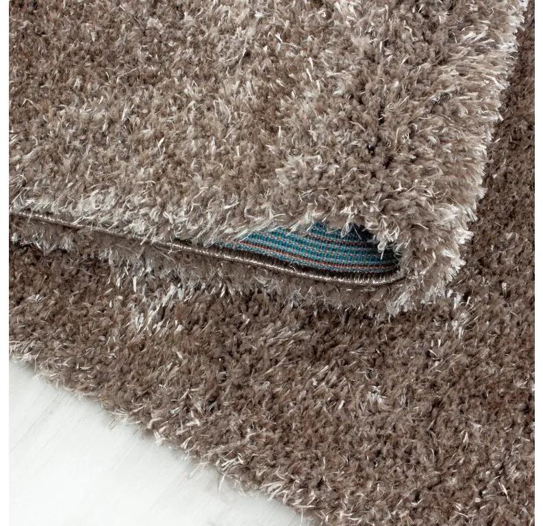 Ayyildiz Kusový koberec BRILLIANT 4200, Taupe Rozměr koberce: 140 x 200 cm