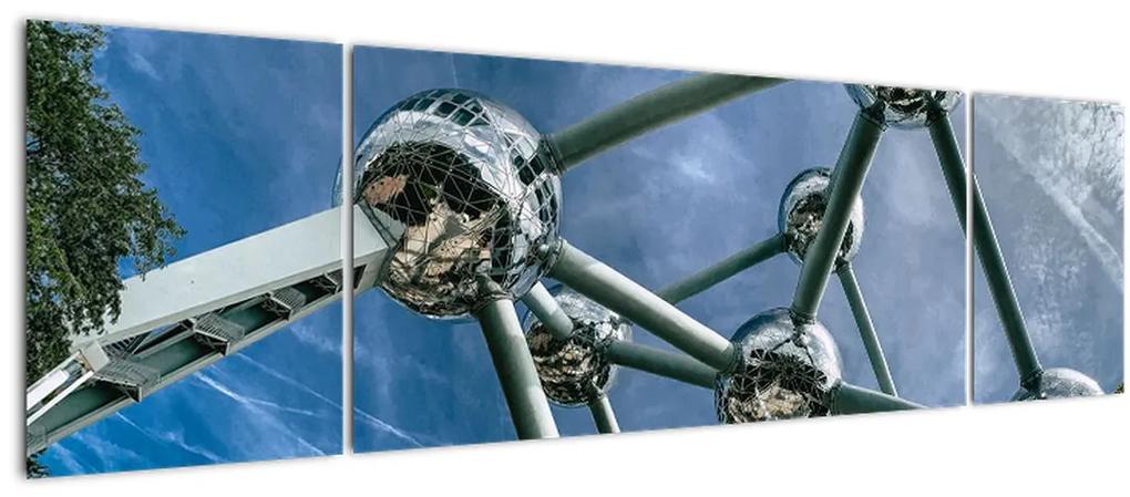 Obraz - atomium v Bruselu (170x50 cm)