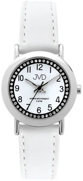 Dětské bílé náramkové hodinky JVD J7179.6