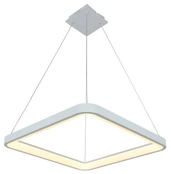 Brilagi - LED Stmív. lustr na lanku FALCON SLIM LED/50W/230V 50x50 cm bílá + DO