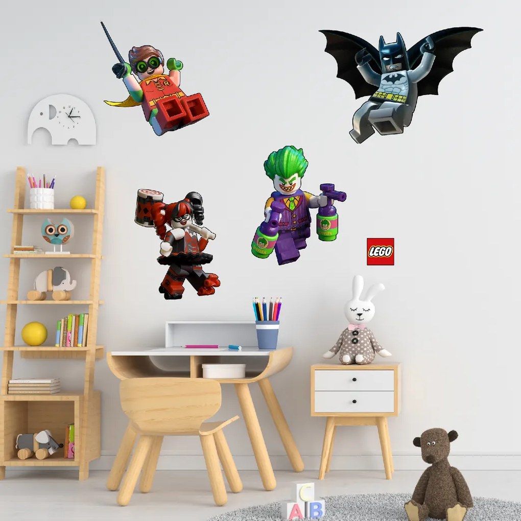 Samolepka na zeď "LEGO Batman" 60x70cm