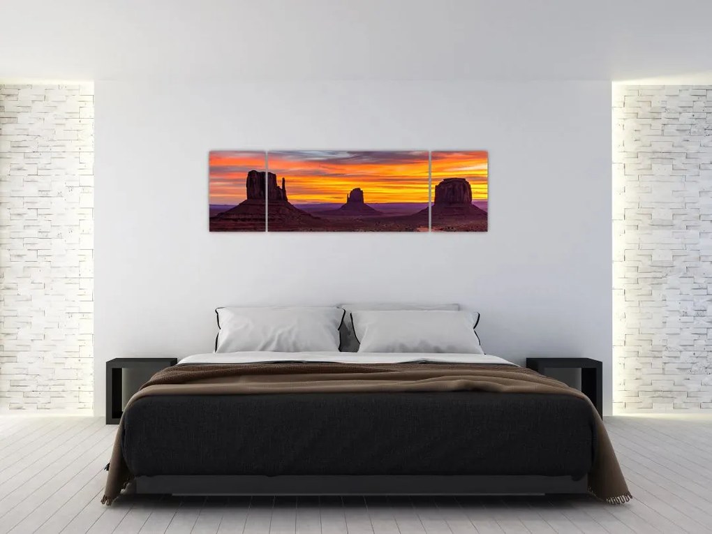 Obraz - Monument Valley v Arizoně (170x50 cm)