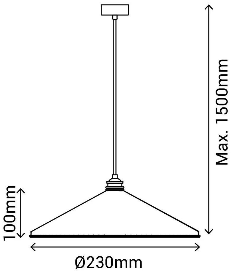 Bílé závěsné svítidlo SULION Elena, výška 150 cm