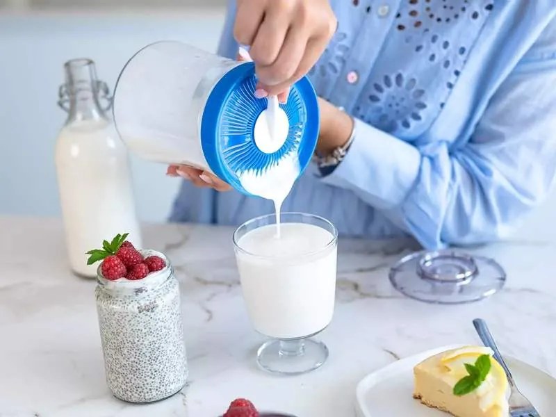 Kefirko Kefir fermenter nádoba na výrobu kefíru modrá 1,4 l