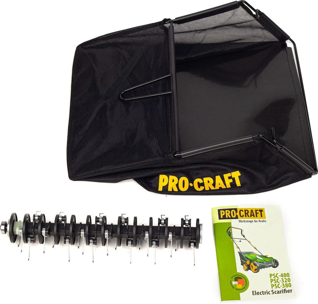 Procraft PSC380 - elektrický vertikutátor