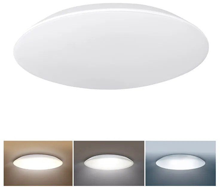Solight LED osvětlení Adrano s ochranou proti vlhkosti, IP54, 18W, 1530lm, 3CCT, 28cm