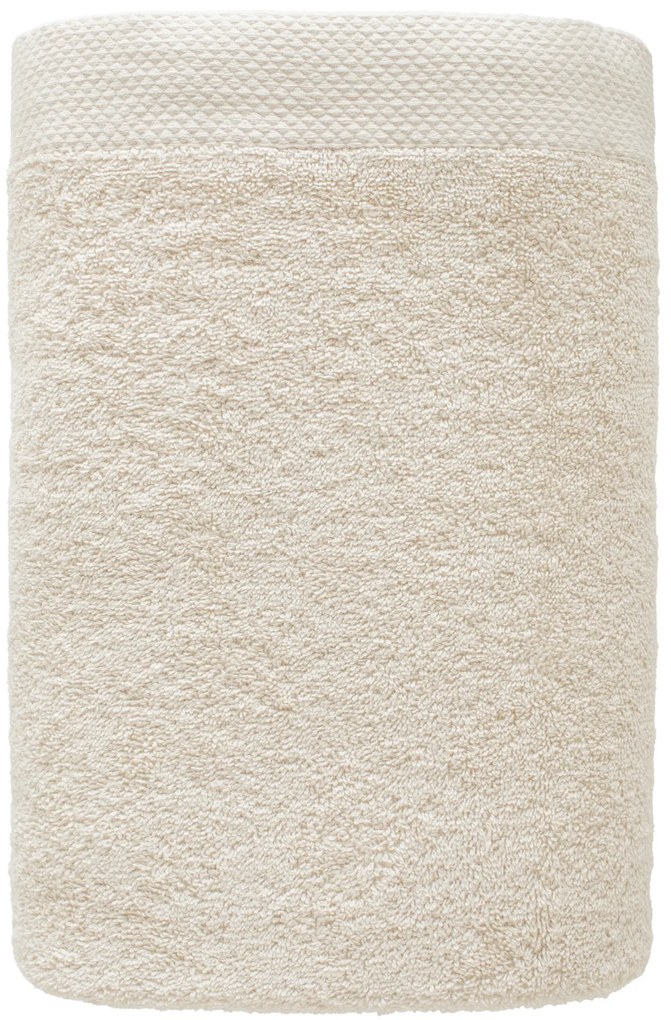 Bavlněný froté ručník BOHO 70x140 cm krémový