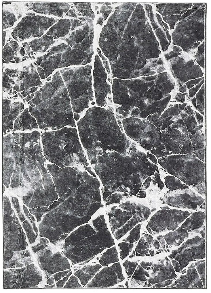 Koberce Breno Kusový koberec COLOR 1194, Černá, Vícebarevné, 140 x 200 cm