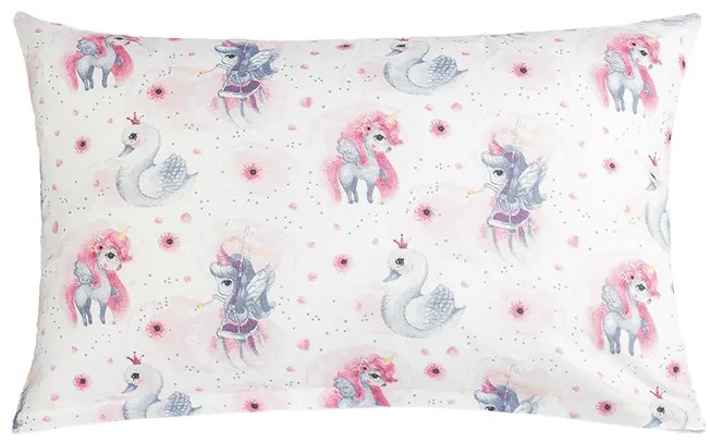Bellatex Povláček bavlna 40x60cm na zip Jednorožec