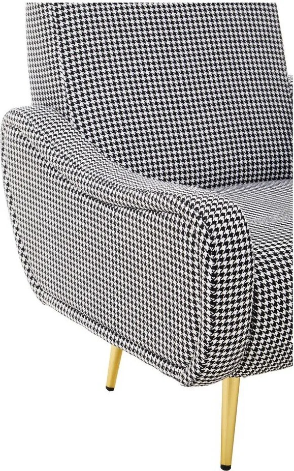 Černobílé křeslo Holli – Premier Housewares