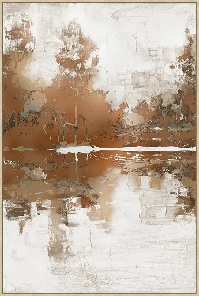 BIZZOTTO Obraz na plátně BOLD 82,6x122,6 cm hnědý 0242921