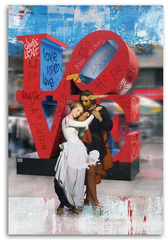 Gario Obraz na plátně Nápis Love - Jose Luis Guerrero Rozměry: 40 x 60 cm