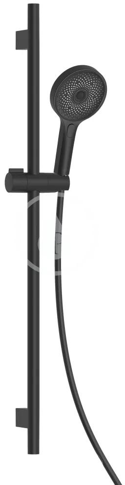 kielle Vega Sprchový set s baterií, tyčí, hadicí a sprchovou hlavicí, matná černá ki_20618SN14