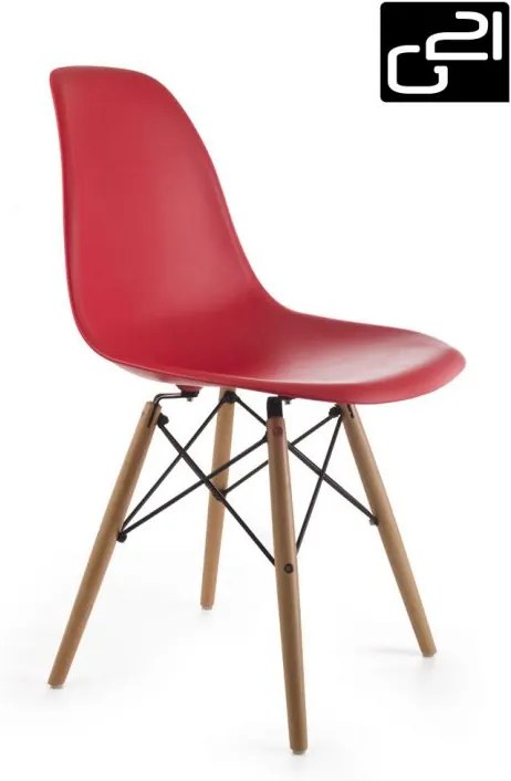 G21 Timber Red 51739 Designová židle