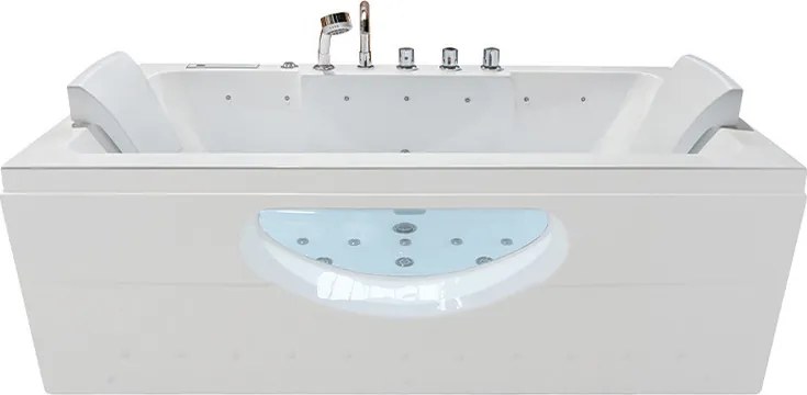 BPS-koupelny Hydromasážní vana HYD-IR933A-WH 150x84 BÍLÁ s ohřevem vody
