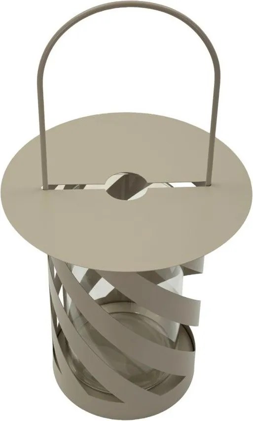 Kovová lucerna (výška 43 cm) Twist – Mauro Ferretti