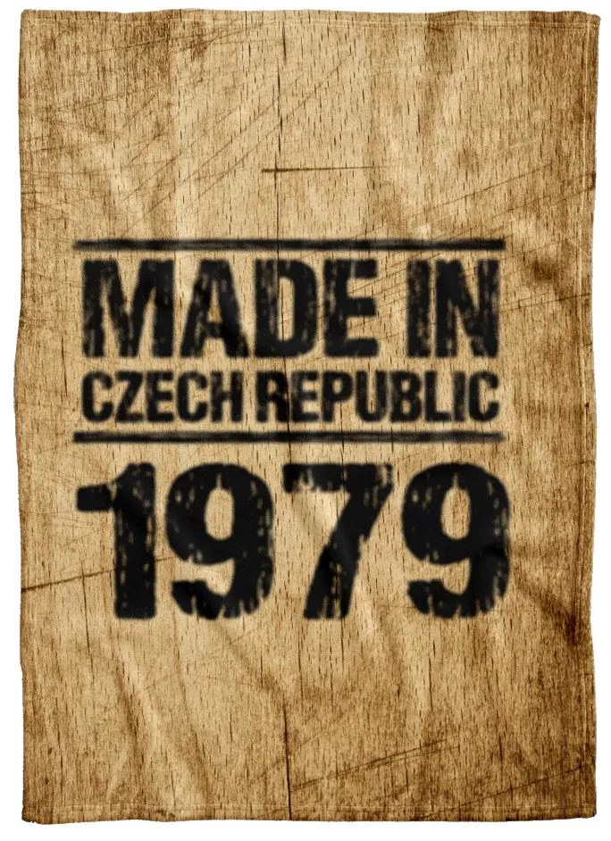 Deka Made In (rok: 1979, Podšití beránkem: NE)