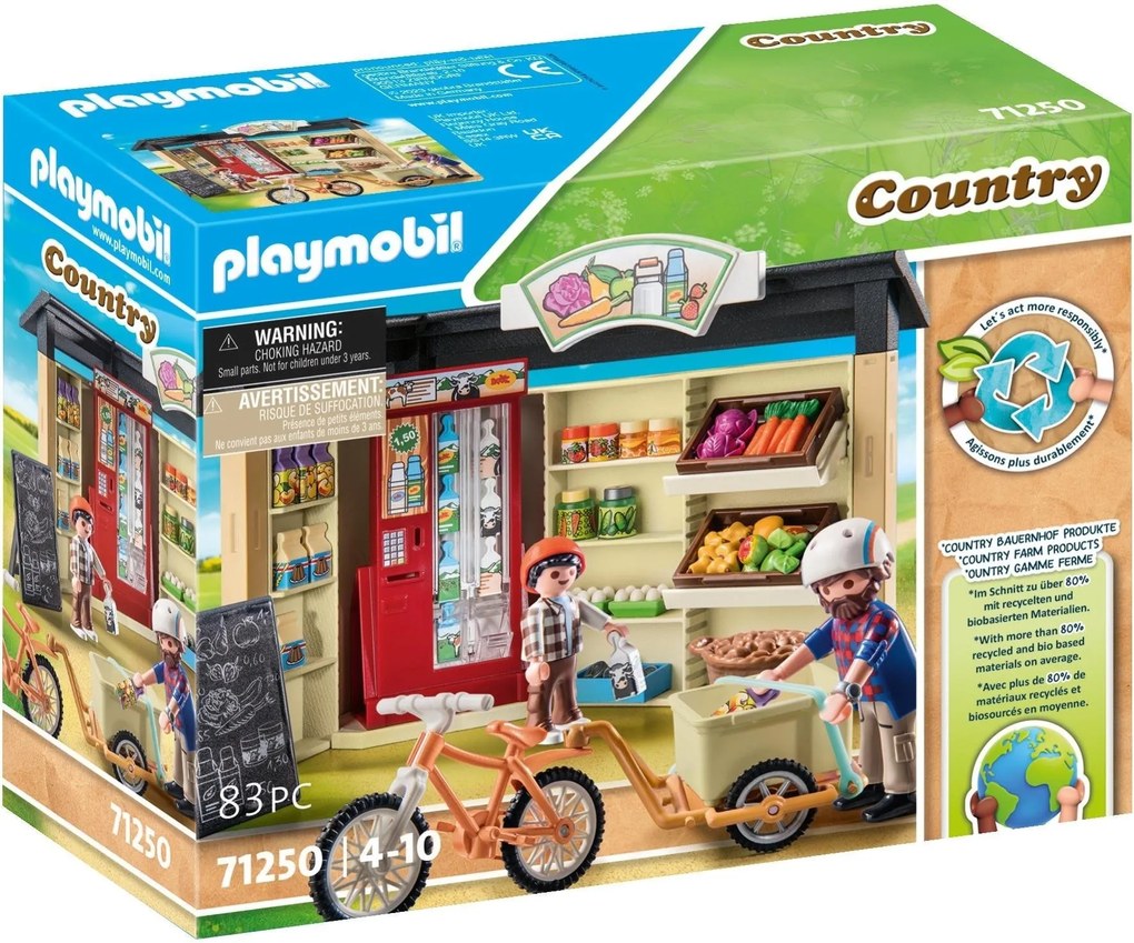 Stavebnice playmobil 71250 24 hodinový farmářský obchod