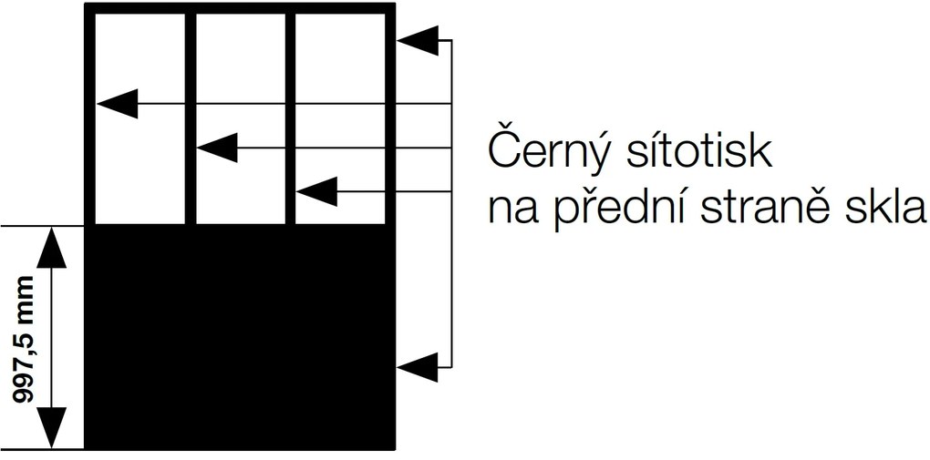 Ronal (Sanswiss) Ronal, WALK-IN EASY pevná stěna samostatná s vyrovnávacím profilem STR4P, sklo: Loft 69 Šířka: 140 cm