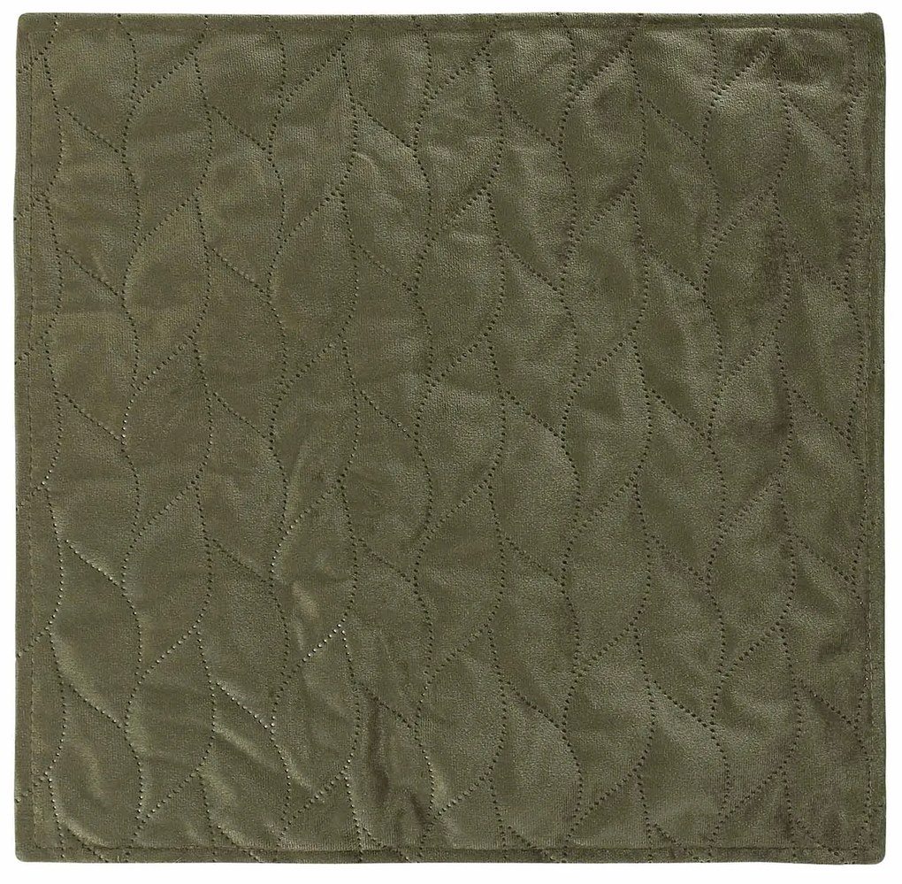 DEKORAČNÍ POVLAK NA POLŠTÁŘ VERDE 40X40CM ZELENÁ