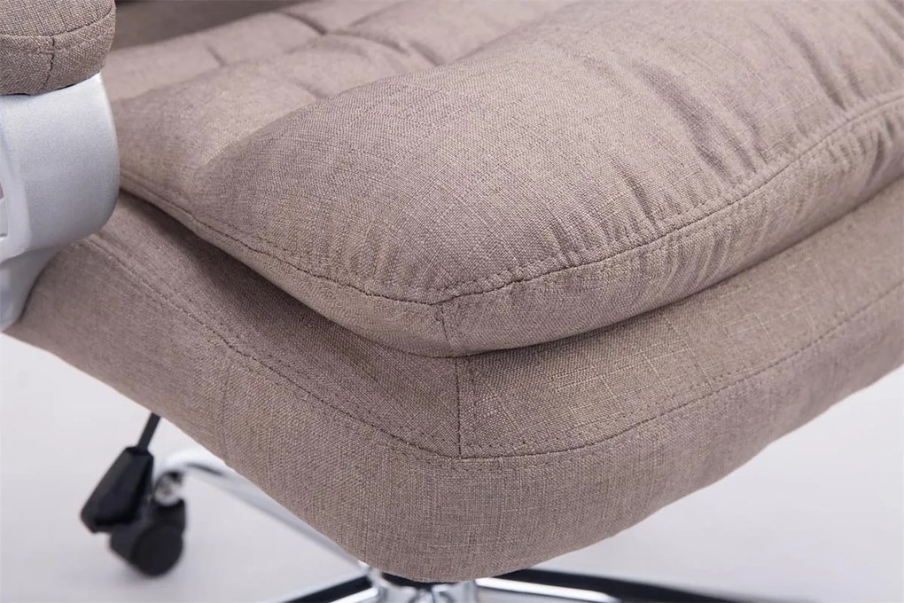 Kancelářská židle BIG Vancouver látka – taupe