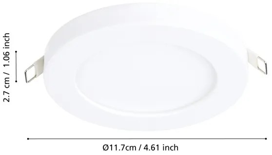 Eglo 900935 - LED Podhledové svítidlo FUEVA FLEX LED/5,5W/230V 4000K bílá