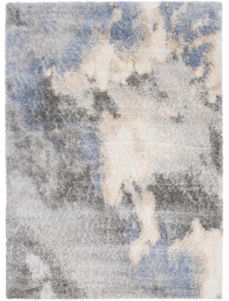 Kusový koberec shaggy Zeheb šedý 80x150cm