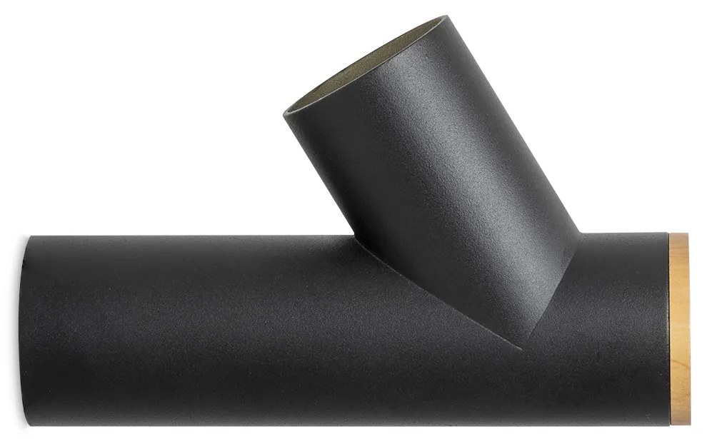 Light for home - Bodové svítidlo 60606 "GLAZE WOOD", 1x35W, GU10, Černá