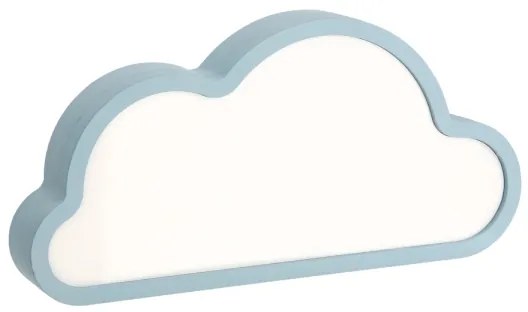 LED Dětská stolní lampa CLOUD LED/11W/230V modrá