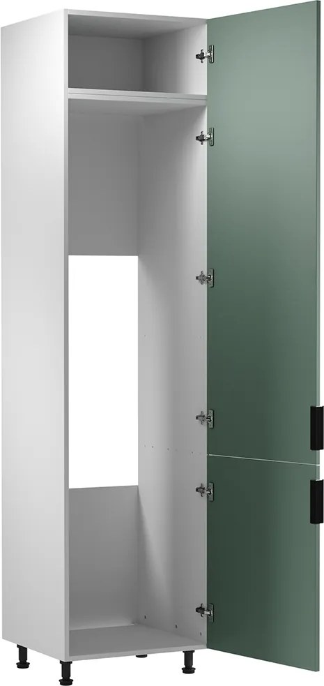 Kuchyňská linka SORENTO jv | 400 cm | bílá/zelená