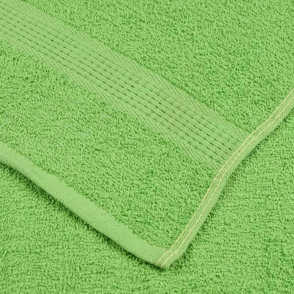 Ručníky FROGN 10 ks jablečně zelené 30x30 cm 360 g/m² 137018