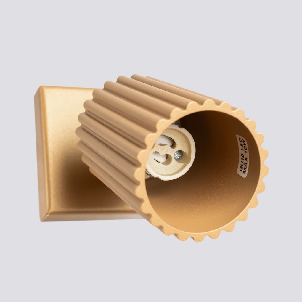Sollux Lighting Nástěnné svítidlo KARBON zlaté